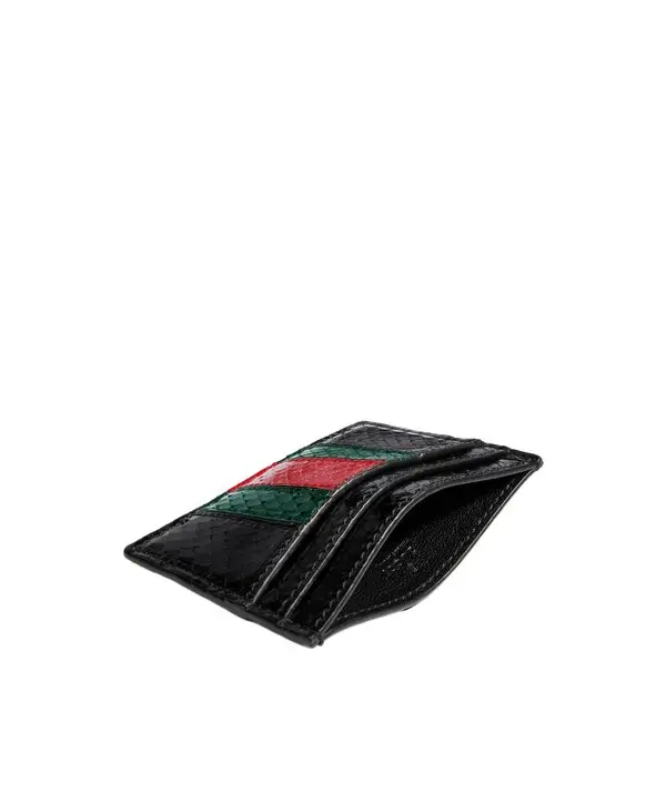Gucci Web Trademark Card Case