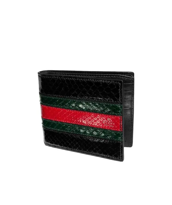 Gucci Web Trademark Bi-fold Wallet