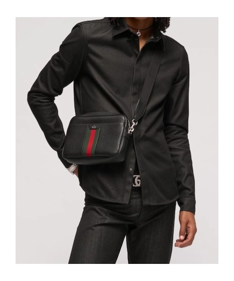 Gucci Web Trademark Small Crossbody Bag