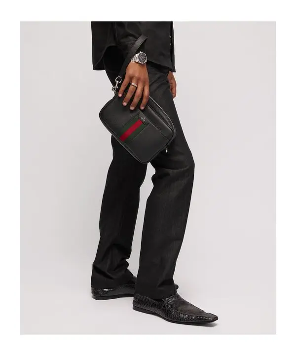 Gucci Web Trademark Small Crossbody Bag