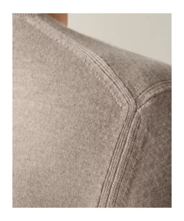 Zegna Oasi Cashmere Crewneck - Light Taupe
