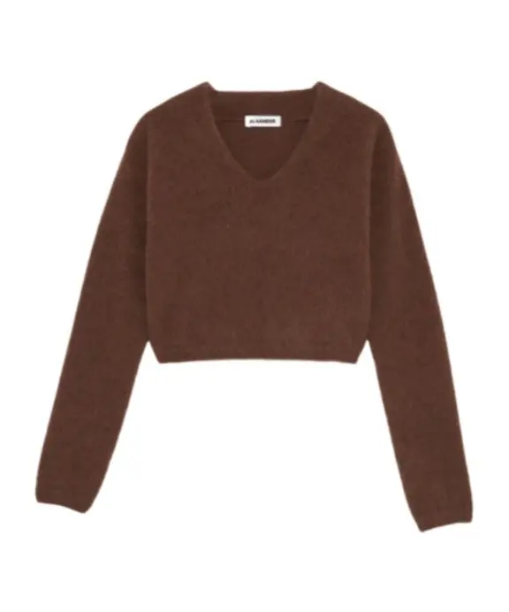 JIL SANDER V-neck Knit Pullover - No