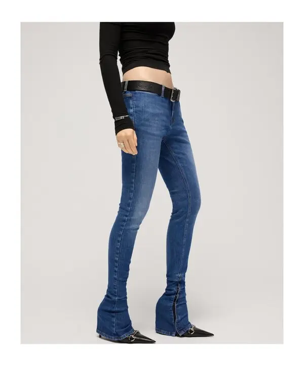 Gucci Fitted Stretch Jeans - Blue