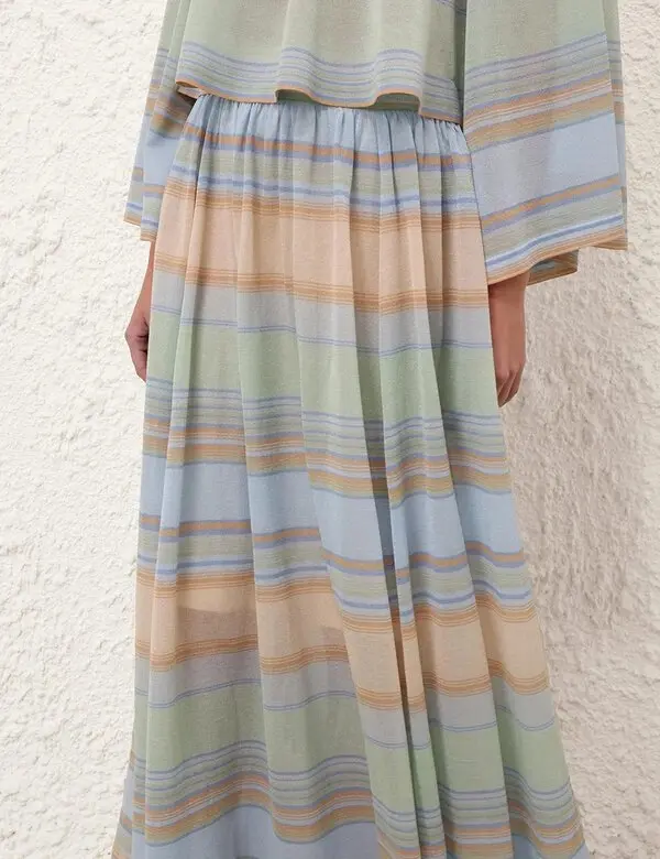 Zimmermann Striped Skirt