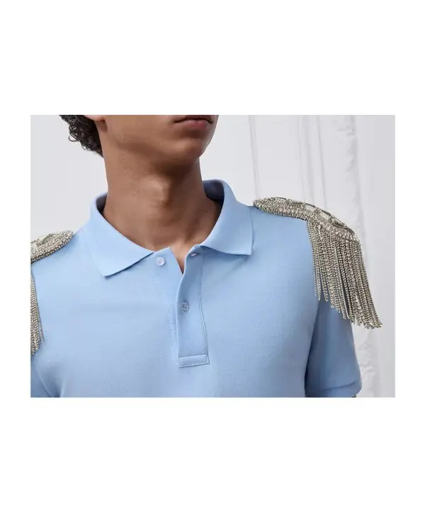 Dior Polo Shirt With Epaulets, Regular Fit