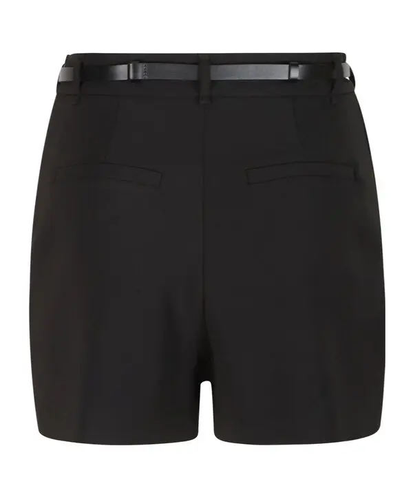 Elisabetta Franchi Crepe Shorts With A Belt
