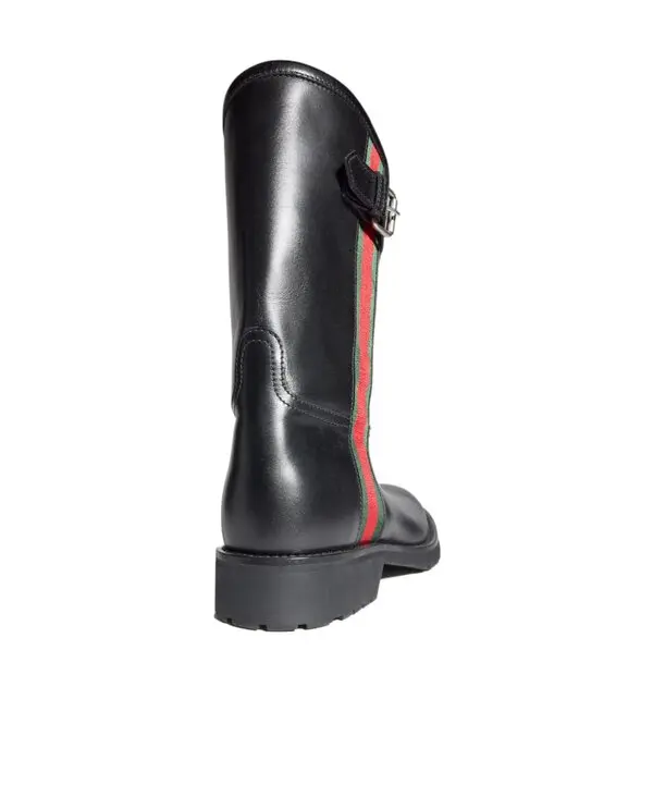 Gucci Web Detailed Boots