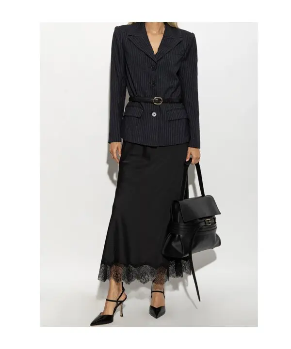 SELF-PORTRAIT Panelled Dress