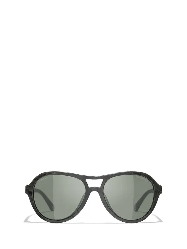 Chanel Full Frame Sunglasses - Gray