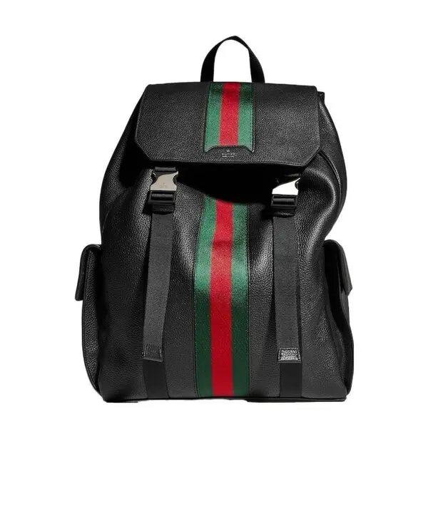 Gucci Web Trademark Medium Backpack