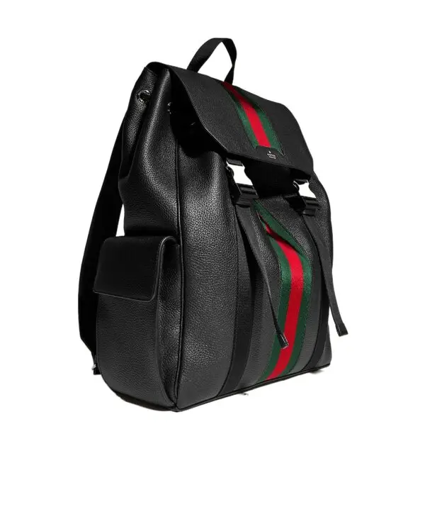Gucci Web Trademark Medium Backpack