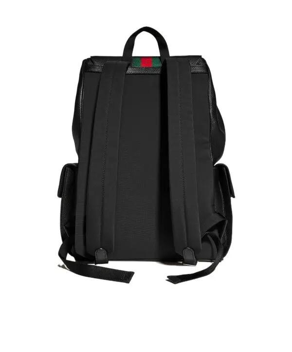 Gucci Web Trademark Medium Backpack