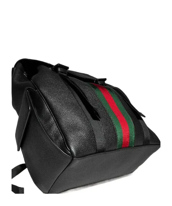 Gucci Web Trademark Medium Backpack