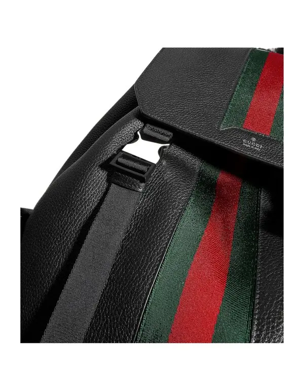 Gucci Web Trademark Medium Backpack