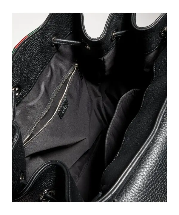 Gucci Web Trademark Medium Backpack