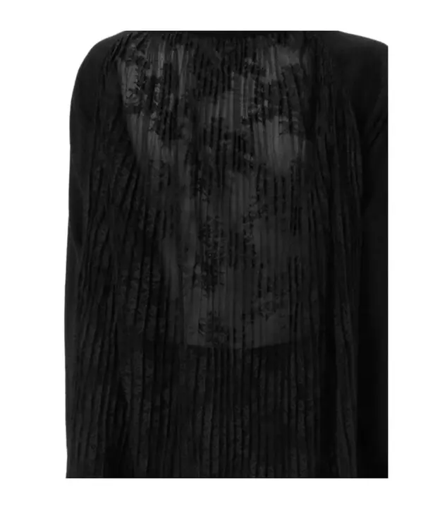Blumarine Long Sleeve Sweater - Black