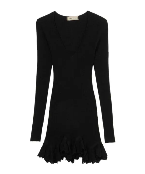 Blumarine Long-sleeved Dress