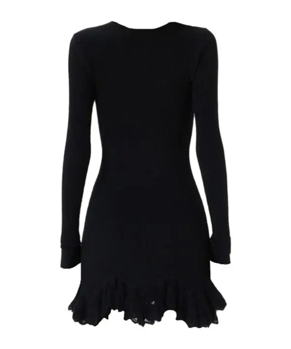 Blumarine Long-sleeved Dress
