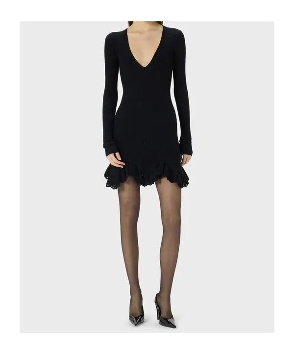 Blumarine Long-sleeved Dress