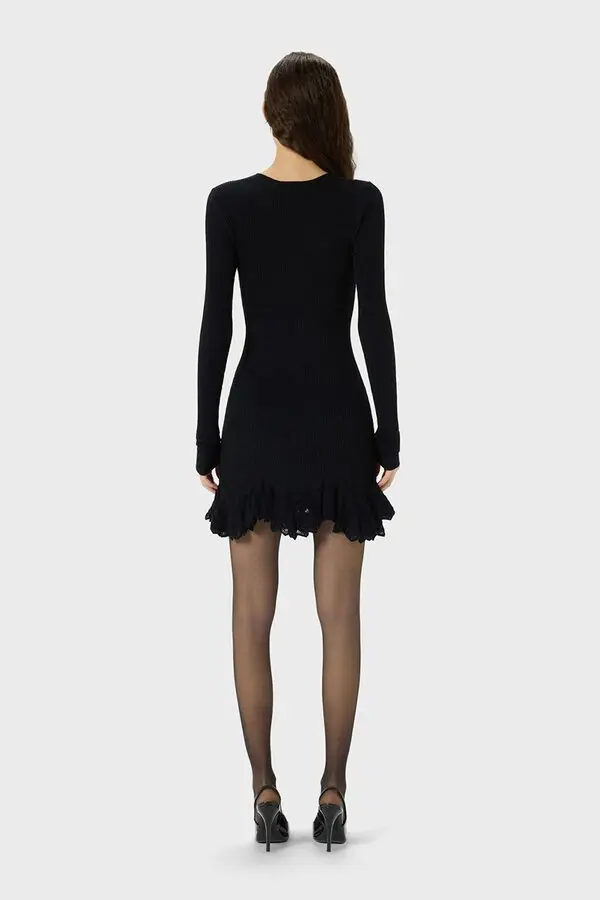 Blumarine Long-sleeved Dress