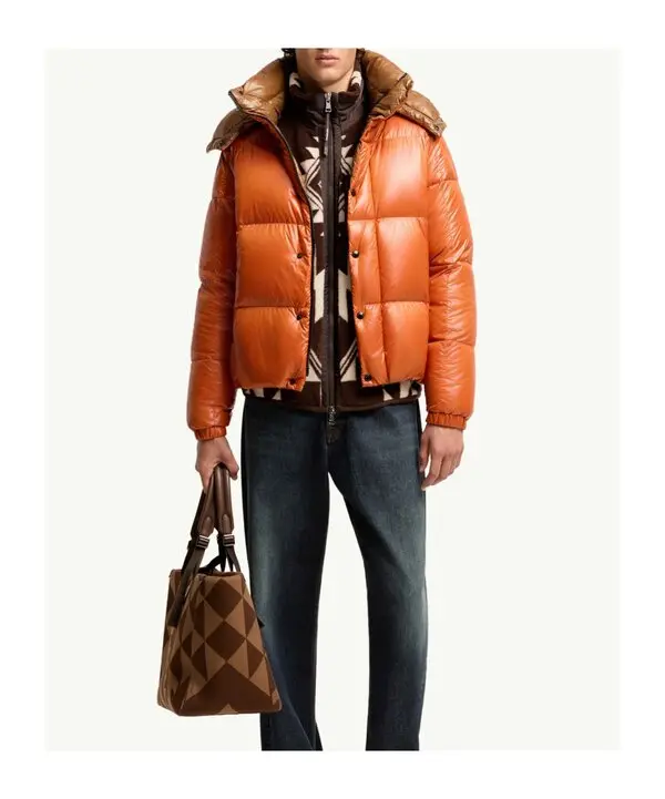 Moncler Parana Hooded Short Down Jacket