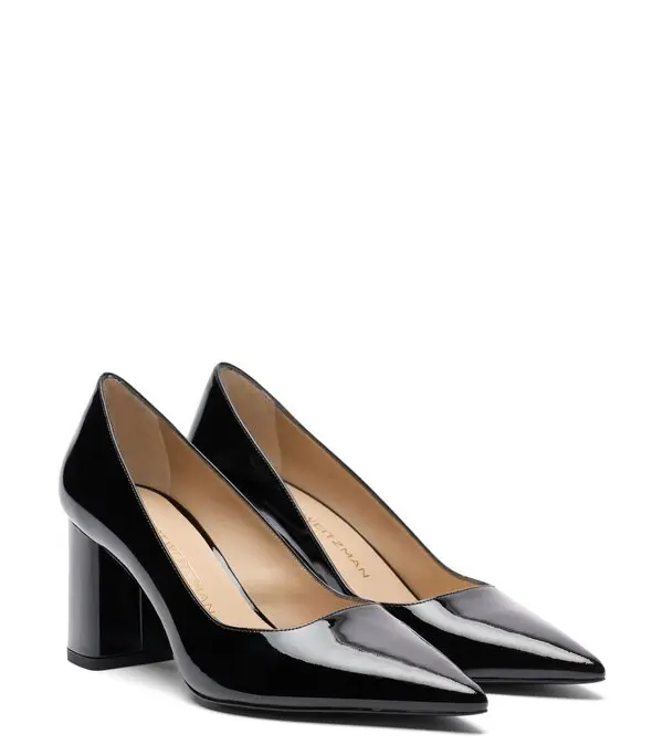 STUART WEITZMAN Power Pointed Chunky Heels