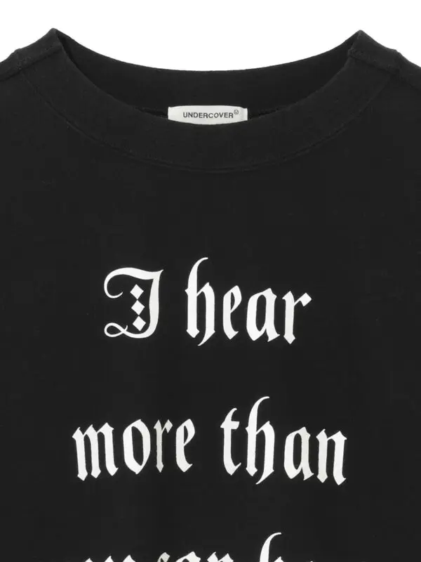 Undercover Slogan-print Sweatshirt