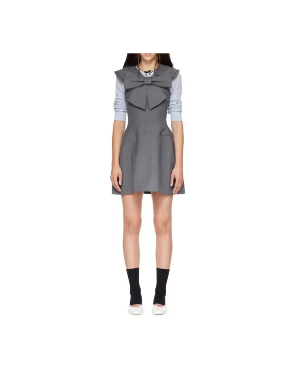 SHUSHU/TONG Bow-detail Dress