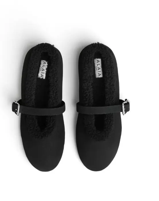 Alaïa Ballet Flats - Black