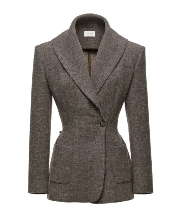 Magda Butrym Shawl-collar Tailored Blazer