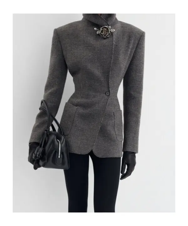 Magda Butrym Shawl-collar Tailored Blazer