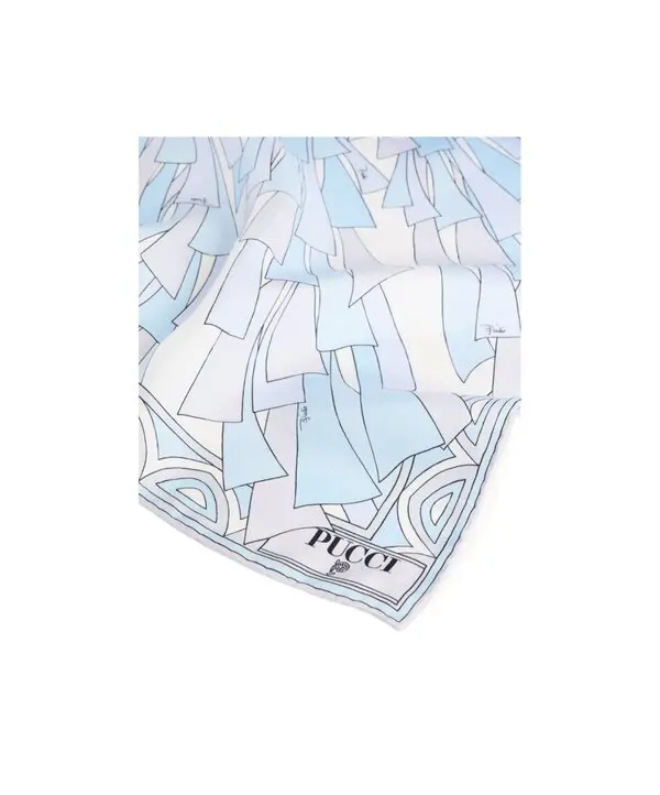 Emilio Pucci Baiadera Print Silk Scarf