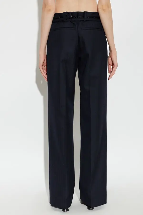 Dries Van Noten Belt-loop Dress Trousers