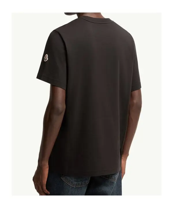 Moncler Logo Cotton Jersey T-shirt
