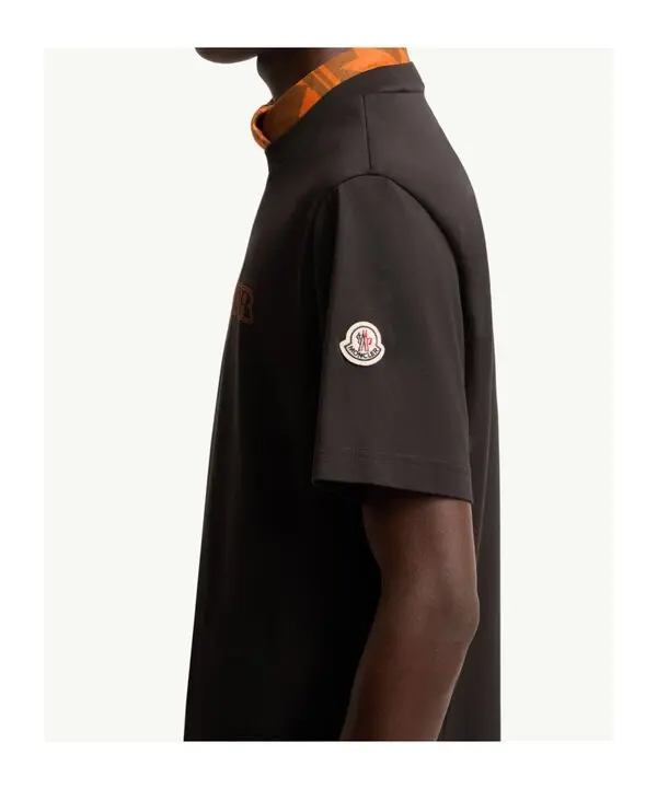 Moncler Logo Cotton Jersey T-shirt