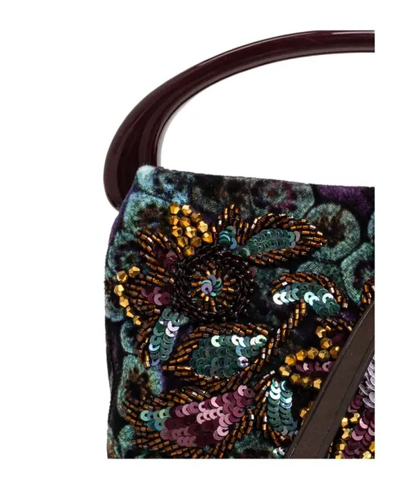 Dries Van Noten Decorated Bucket Bag