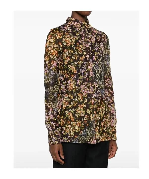 Dries Van Noten Long-sleeved Shirt - Brown