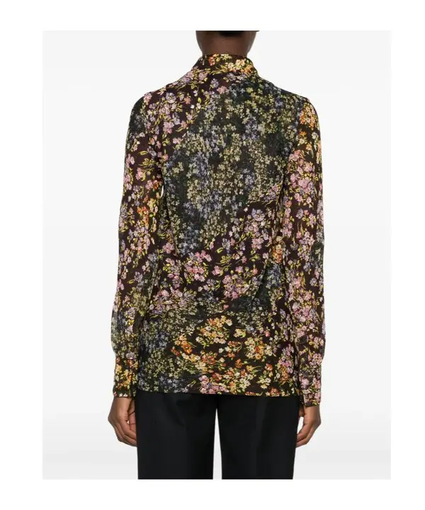 Dries Van Noten Long-sleeved Shirt - Brown