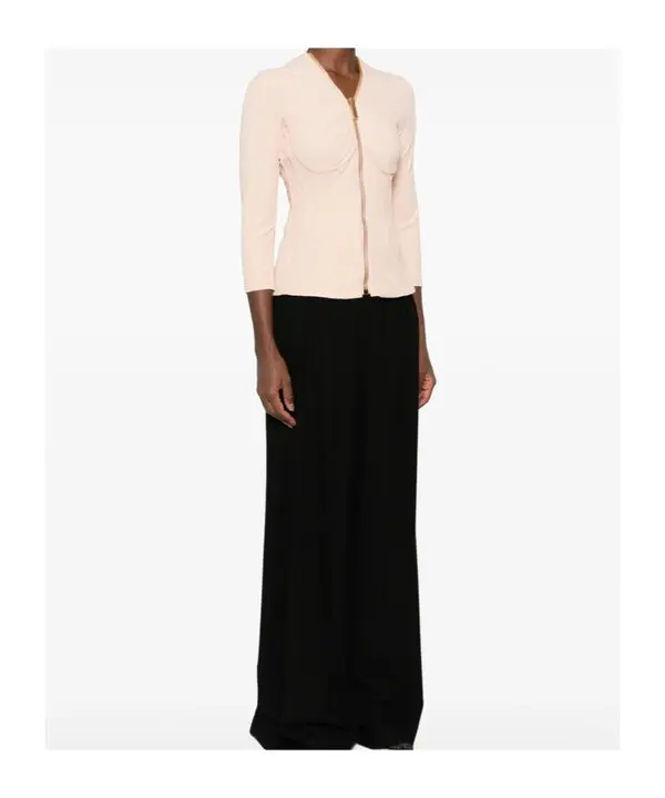 Elisabetta Franchi Corset-style Zip-up Jacket