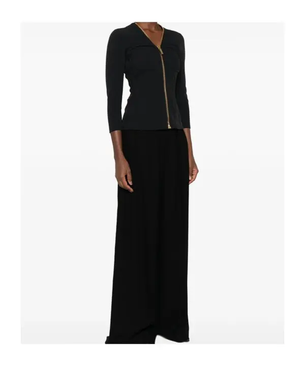 Elisabetta Franchi Zip-up Corset-style Jacket