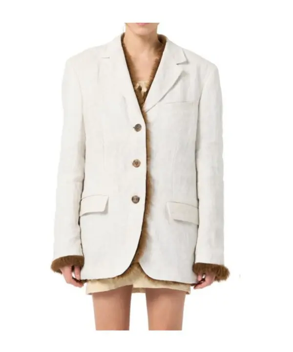 Miu Miu Long-sleeved Casual Jacket
