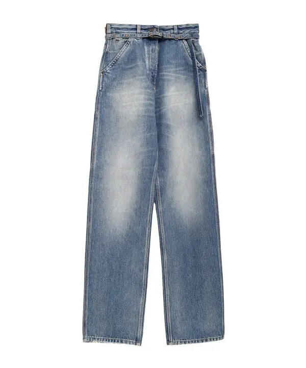Dries Van Noten Belt Loop Jeans