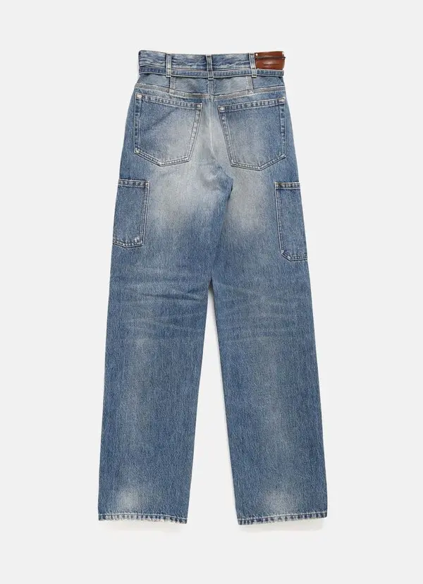 Dries Van Noten Belt Loop Jeans
