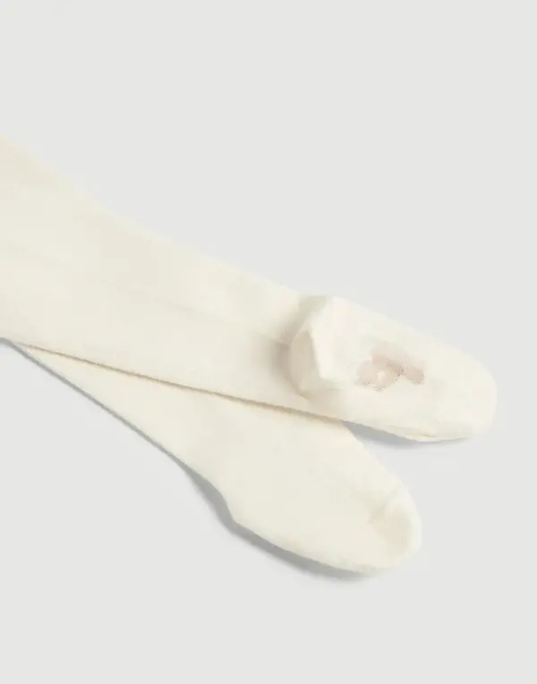 Brunello Cucinelli Cotton Knitted Pantyhose