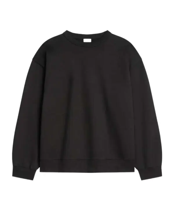 Dries Van Noten Oversized Cotton Sweatshirt - Black