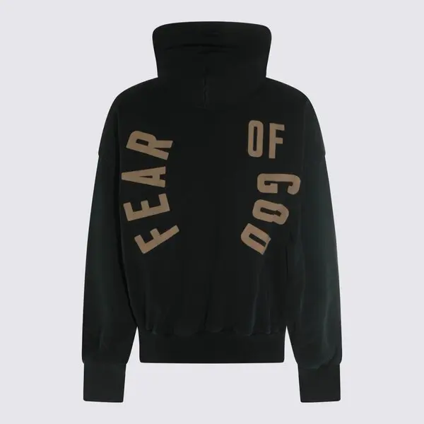 Fear Of God Vintage Logo Hoodie - Black