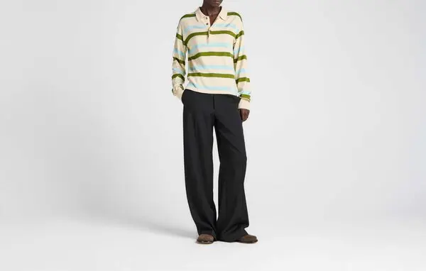 J.W.ANDERSON Long-sleeved Polo Shirt