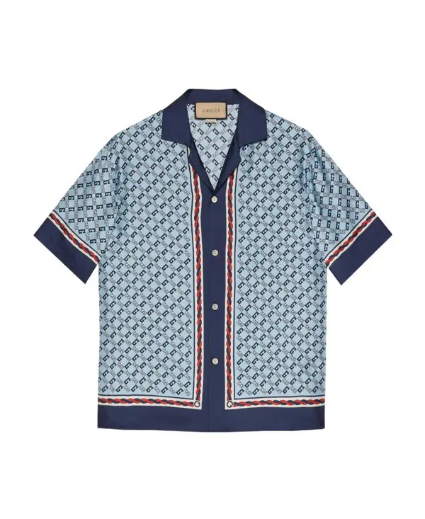 Gucci All-over Gg-pattern Shirt
