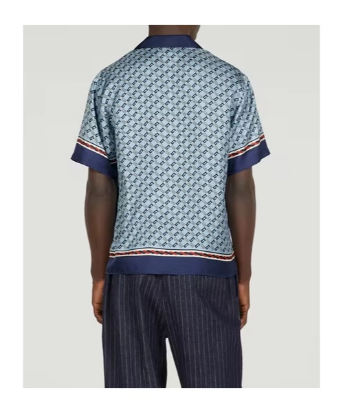 Gucci All-over Gg-pattern Shirt