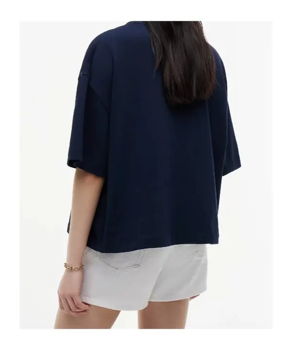 Tommy Hilfiger Logo-print Drop-shoulder T-shirt